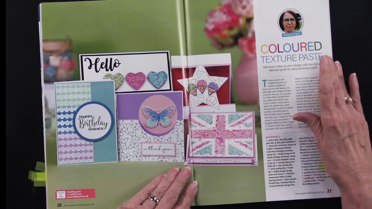 Creative Stamping Magazine #87 from Practical Publishing - YouTube