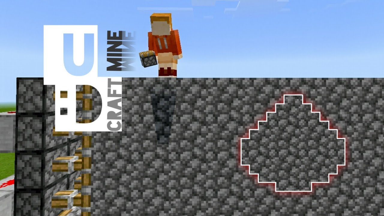 piston cobblestone generator | Minecraft redstone - YouTube