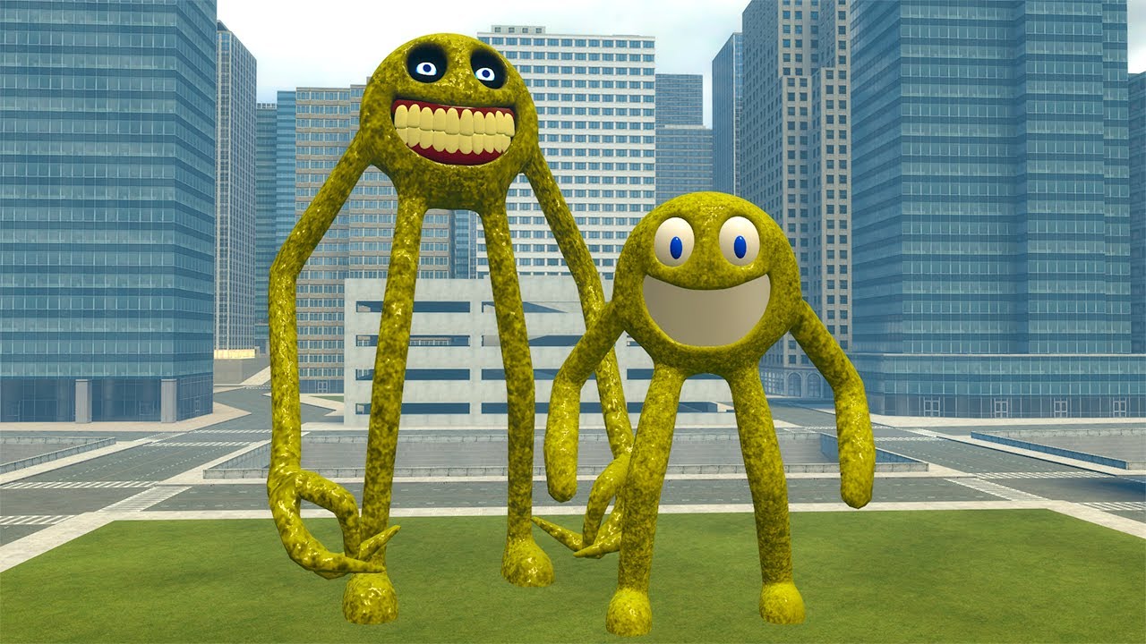 I Found THE BIGGEST Roblox Innyume Smiley's Stylized Nextbot in GARRYS ...