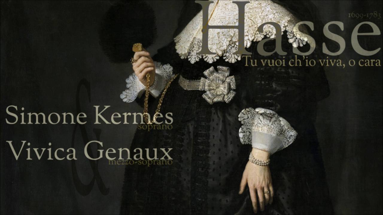 Hasse - Tu vuoi ch' io viva, o cara - Simone Kermes & Vivica Genaux ...