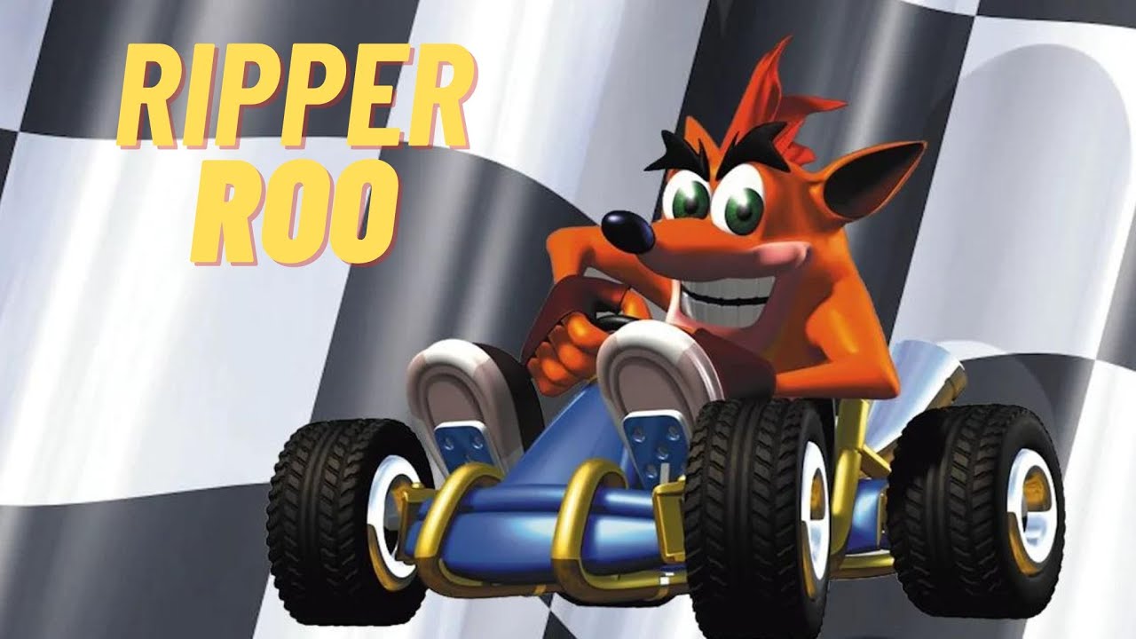 CTR - Parte 5 - Ripper Roo + Skull Rock - YouTube