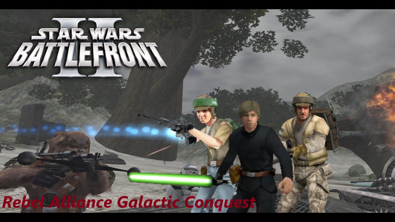 Star wars Battlefront 2 Rebel Galactic Conquest - YouTube