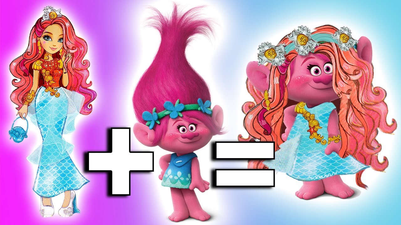 Trolls Ever After High Dream Mining Mashup Youtube
