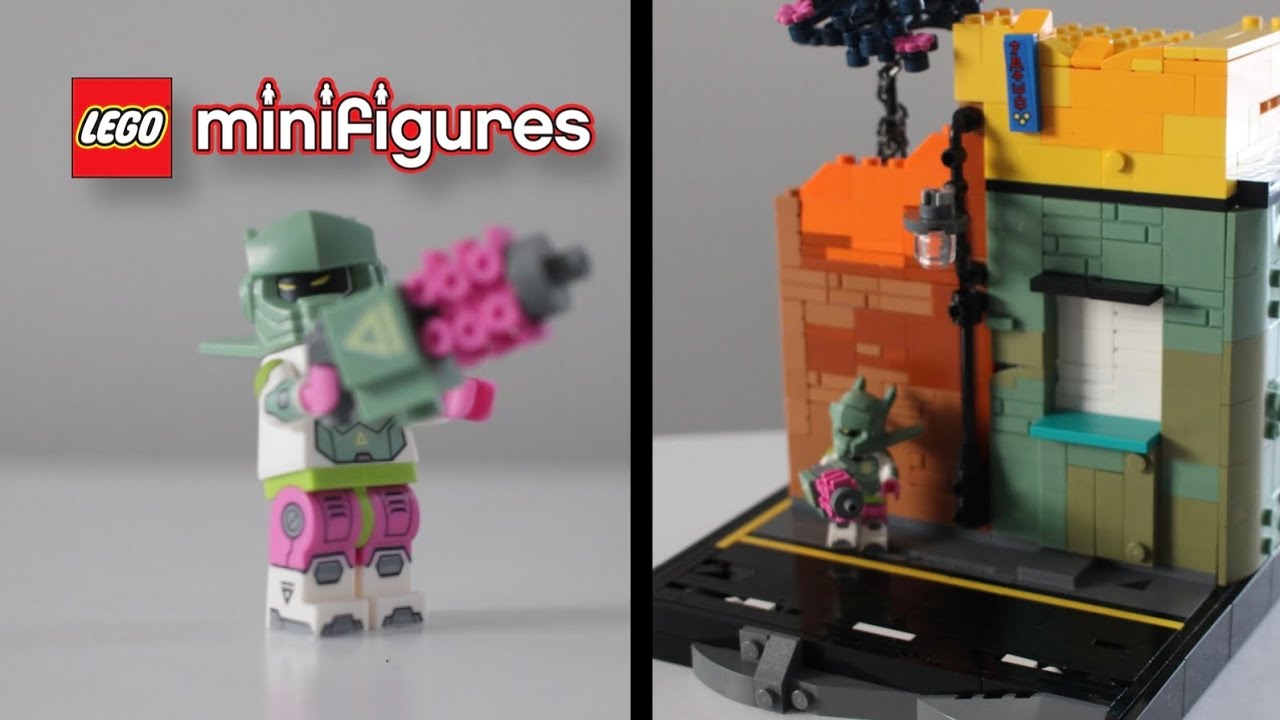 LEGO Minifig Series 24 MOC- Robot Fighter - YouTube