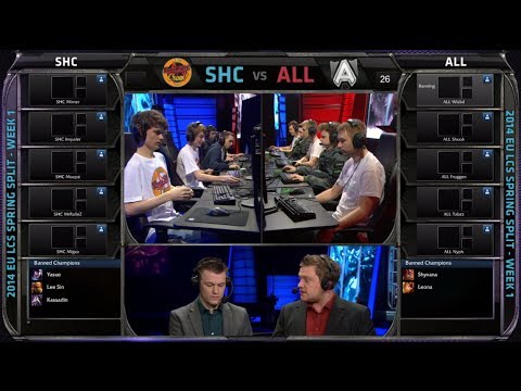 SUPA HOT CREW XD vs Alliance | Season 4 EU LCS Spring split 2014 Super ...