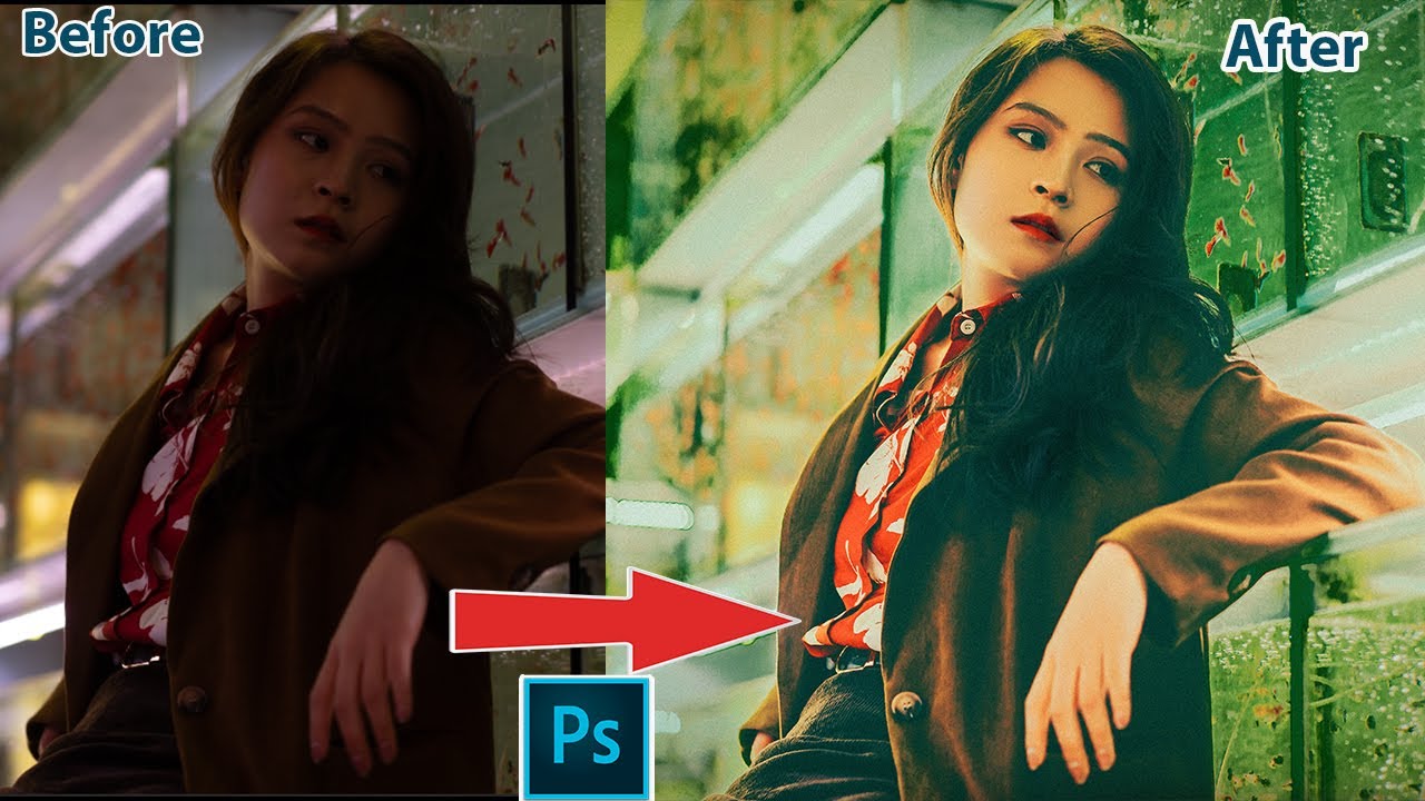 How to make your PHOTOS look CINEMATIC FAST | Photoshop tutorials ...