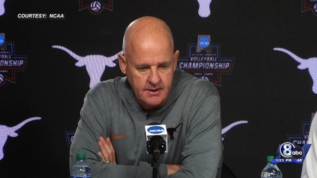 Texas volleyball coach Jerritt Elliott on making it to the national ...