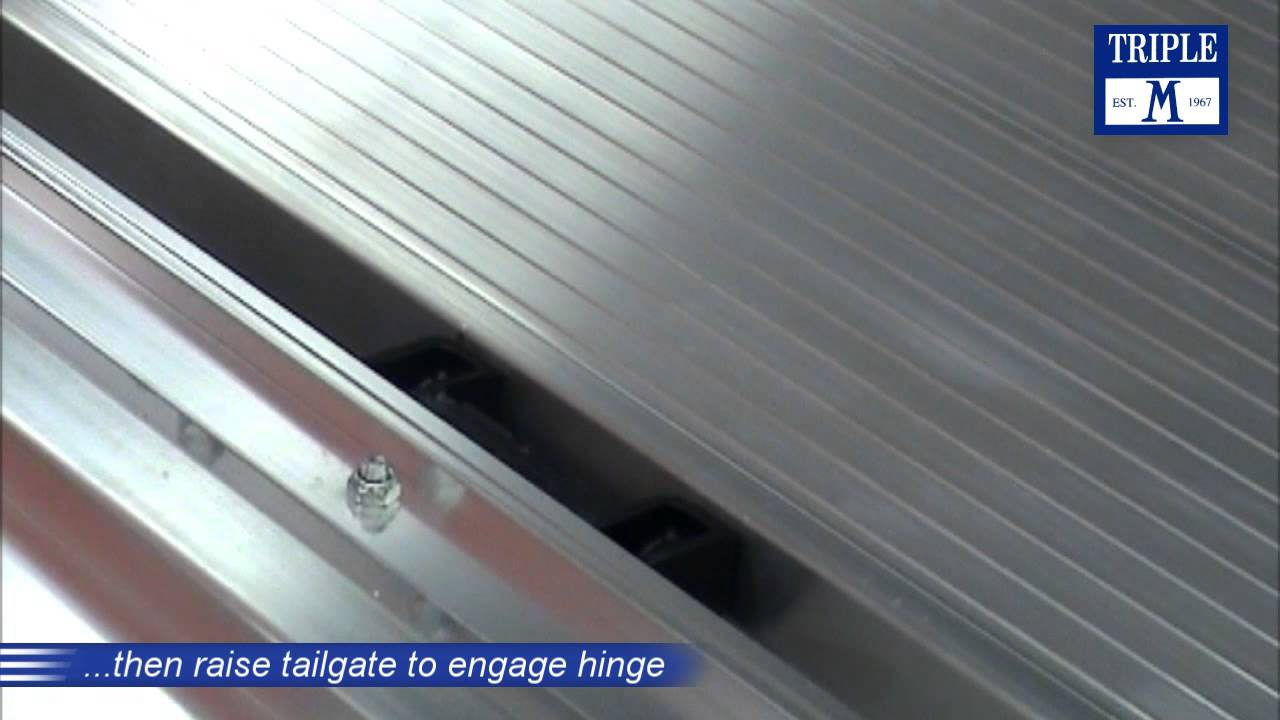 Triple M's QuickLock Hinge Functionality - YouTube