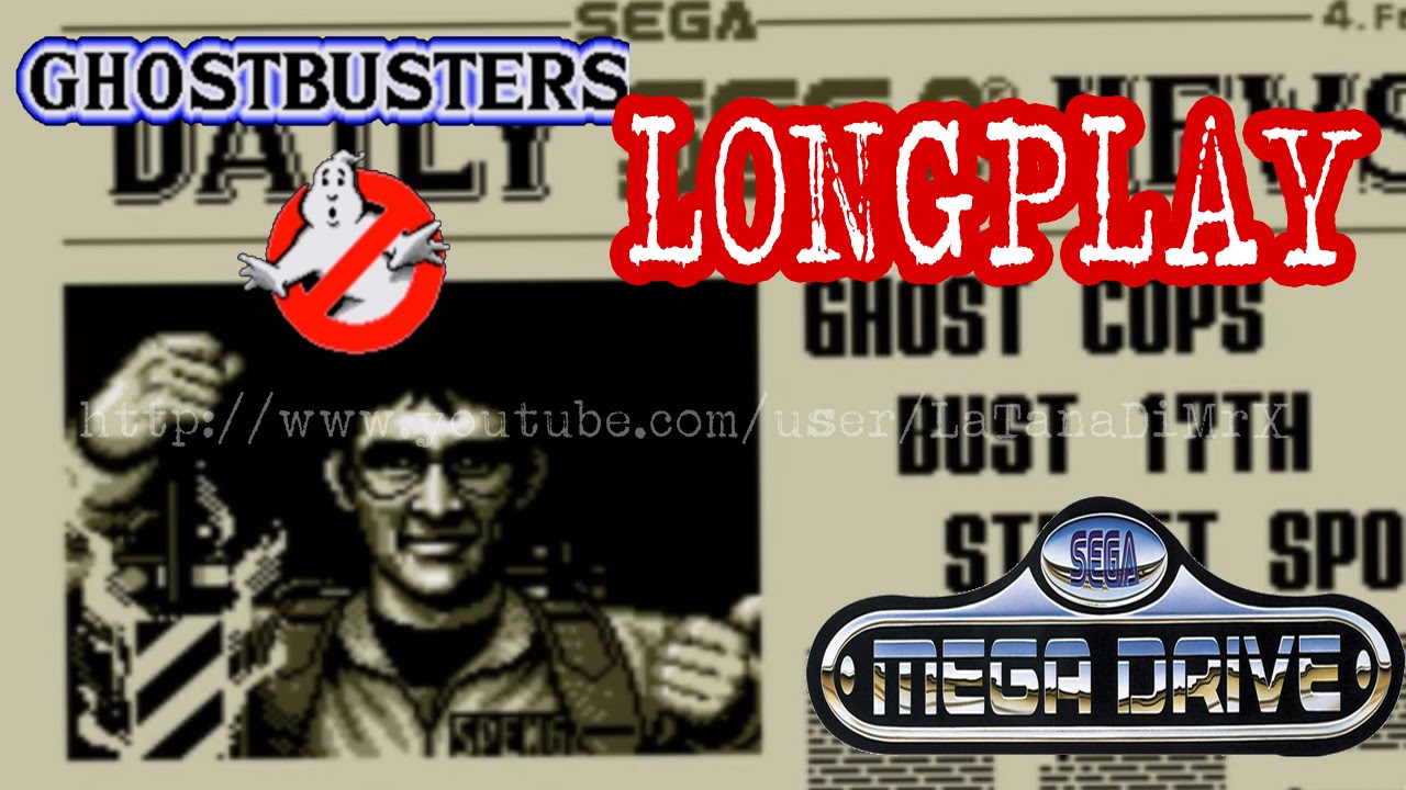 Ghostbusters 100% Sega Mega Drive 1990 (Longplay) [HD] - YouTube
