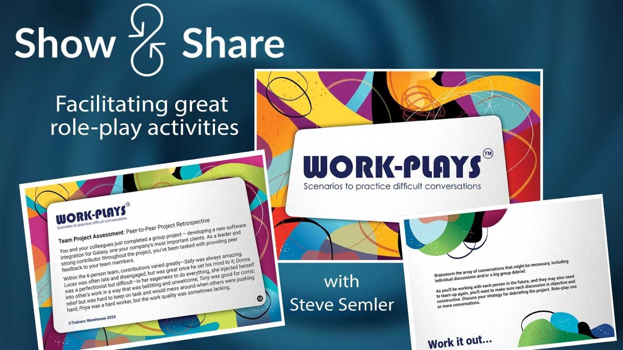 Work-Plays * Scenarios to practice difficult conversations. Learn how ...