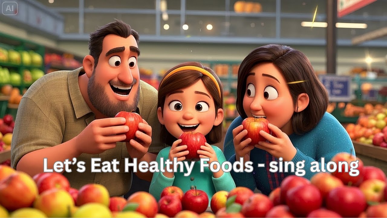 Healthy Eating Song for Kids | Fun & Educational Toddler Song | Learn ...