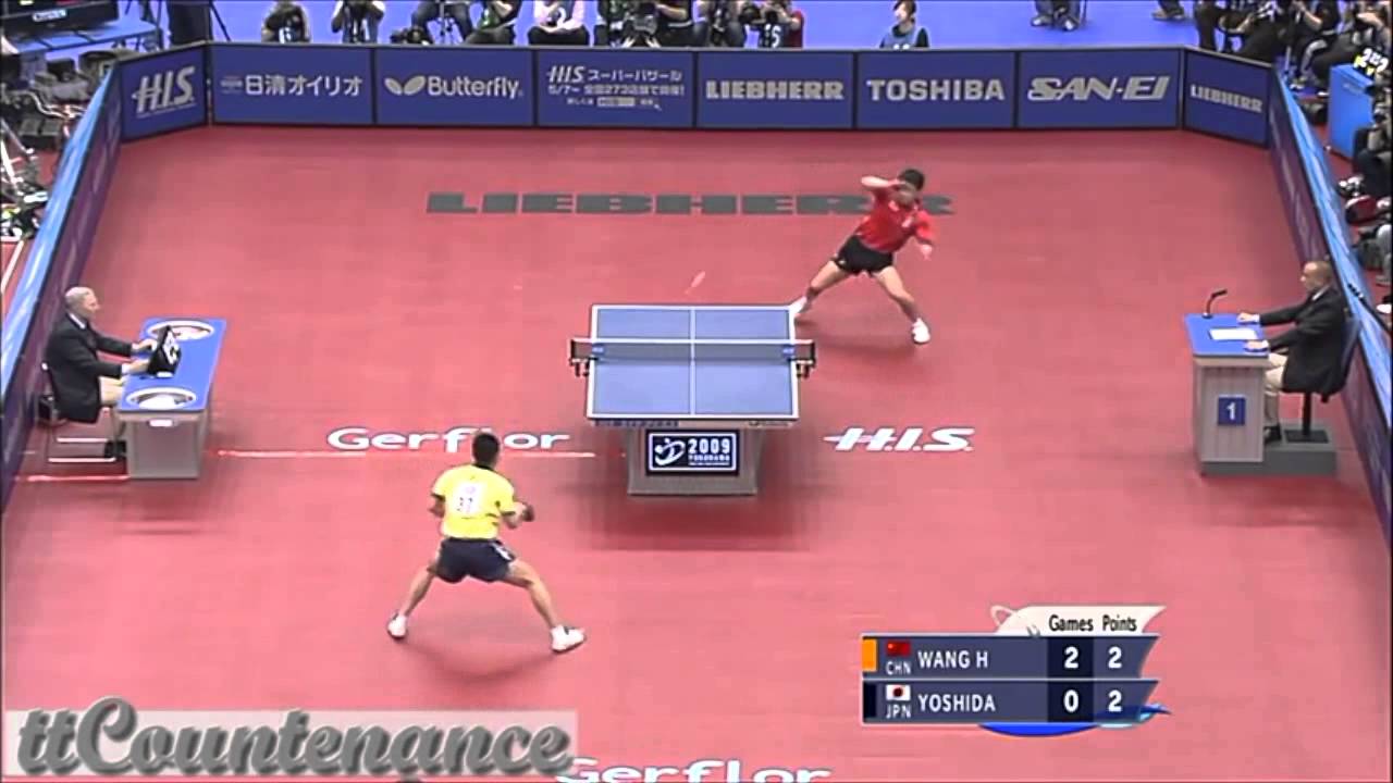 Table Tennis- The Power Of Penhold - YouTube