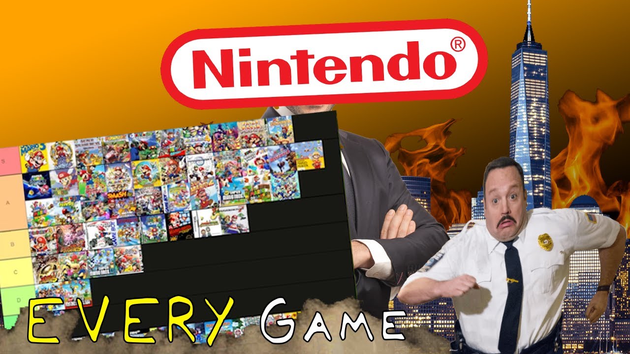Ranking EVERY Nintendo Game - YouTube