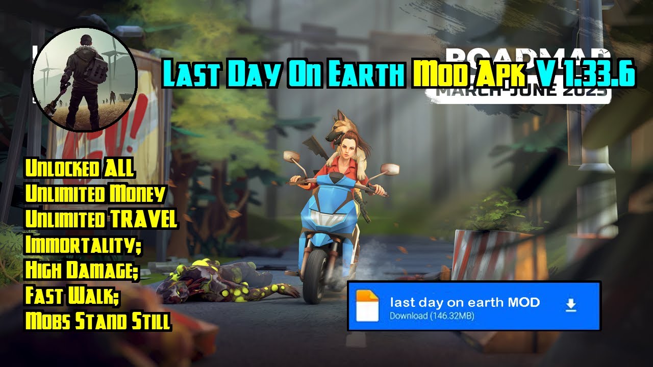 Last Day On Earth Survival Mod Apk 1.33.6 Unlocked All! LDOE Mod Menu ...