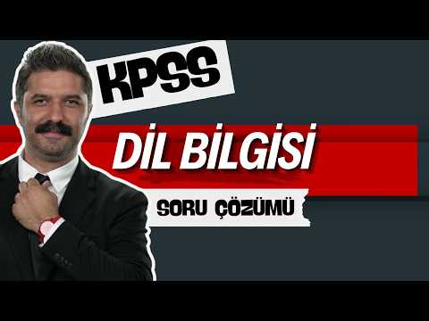 KPSS | Dil Bilgisi Soru Çözümü | RÜŞTÜ HOCA