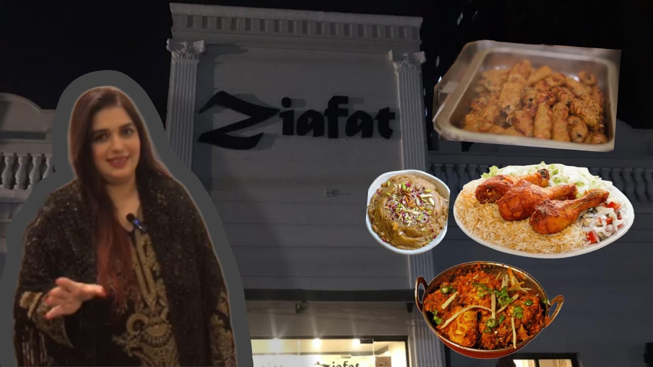 New year night dinner at ziafat restaurant - YouTube