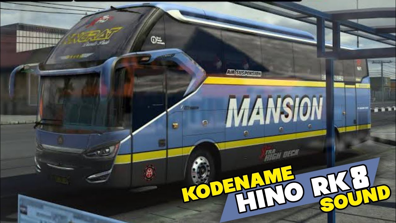 KODENAME SOUND ENGINE HINO RK8 SUOOS BUSSID V3.7.1 TERBARU - YouTube