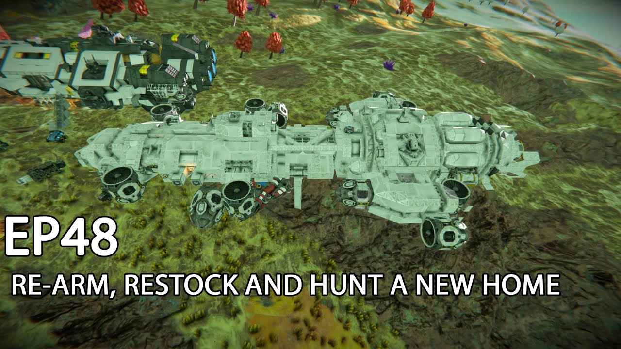 space engineers EP48 Re-Arm, Restock, Time to search for New Home - YouTube