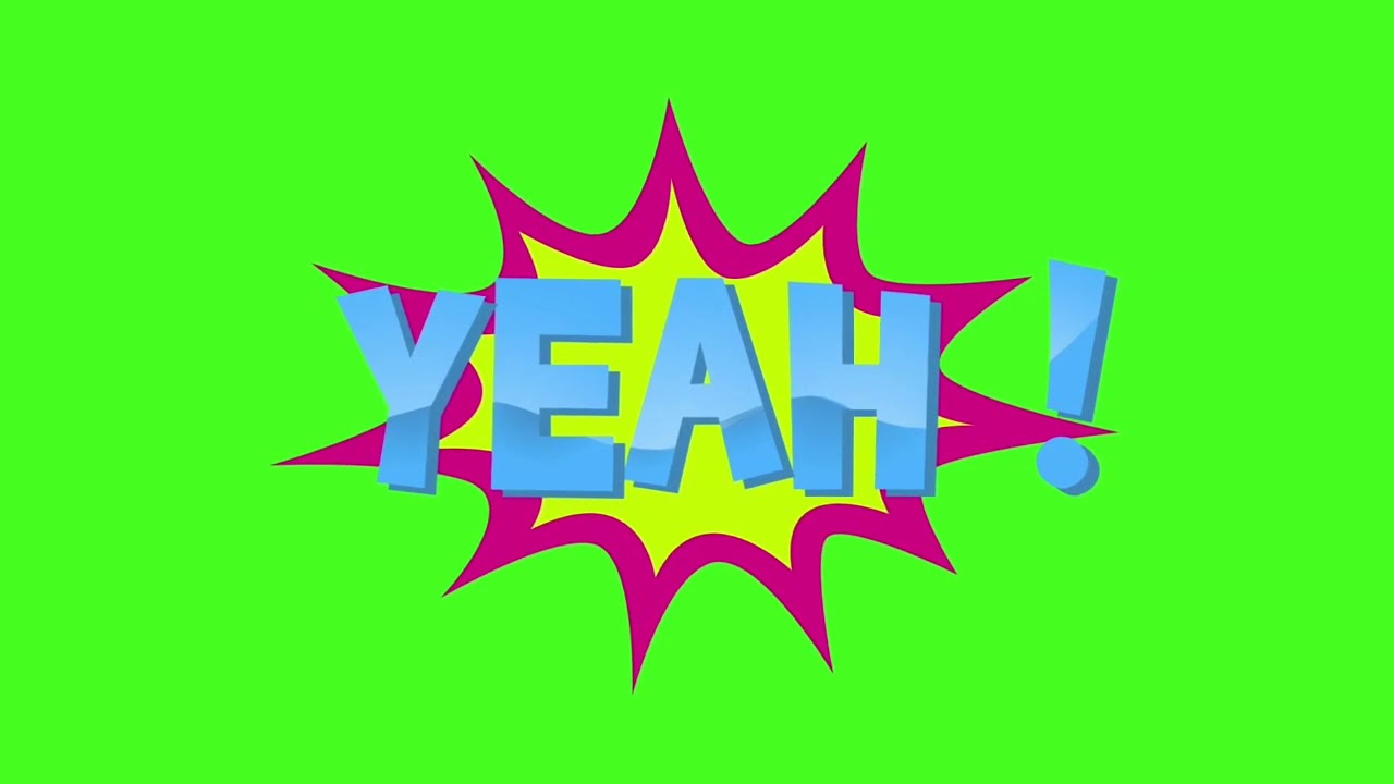 GREEN SCREEN TULISAN YEAH!! - YouTube