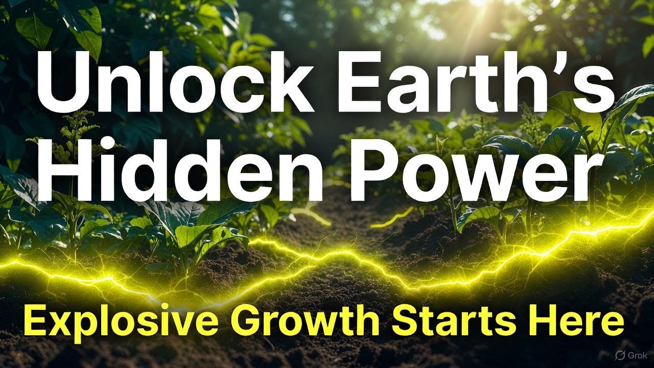 BIO-ELECTRIC GARDENING SECRET — Tap Earth’s Energy For INSANE Plant ...