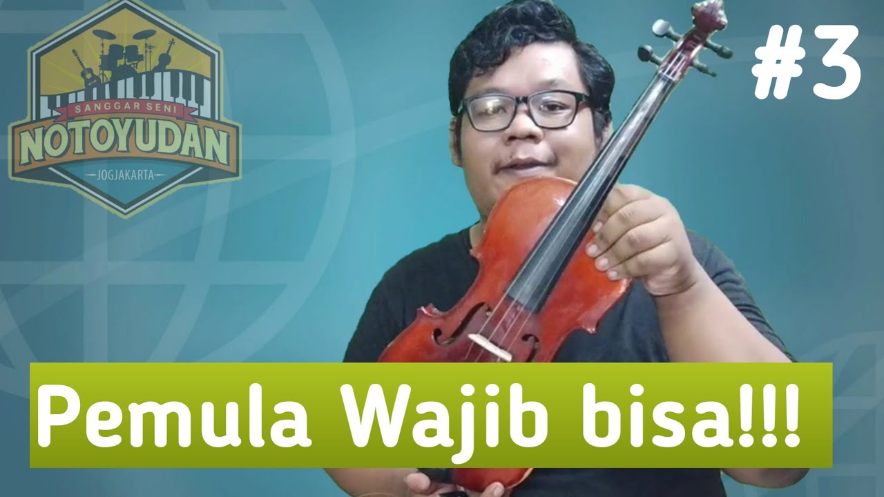 Biola Dasar Part#3 : Tangga nada A Mayor 1 oktaf - YouTube