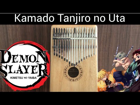 Demon Slayer - Kamado Tanjiro no Uta Kalimba Tutorial - Kalimba Tabs ...