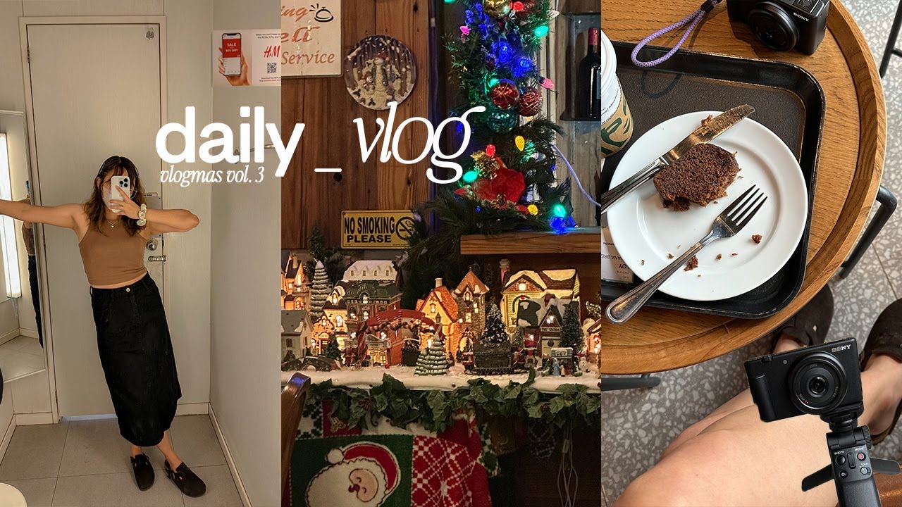 december vlog. vlogmas vol 3. christmas, new year and in between - YouTube