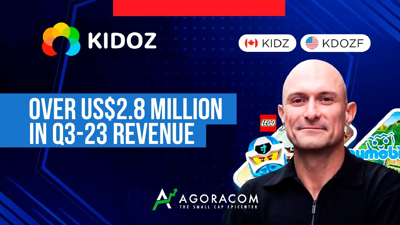 Kidoz Achieves Resilient Q3 2023 Revenue of Over US$2.8 Million - YouTube