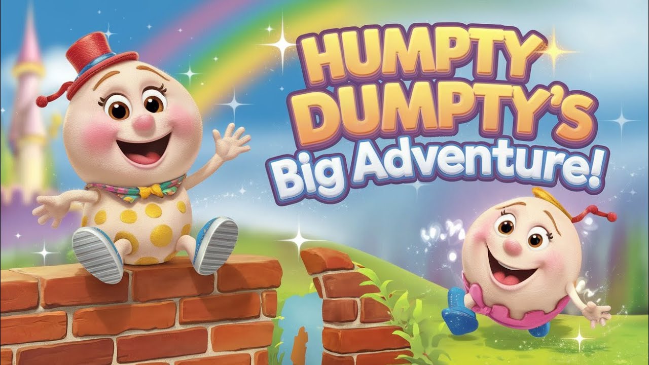 Humpty Dumpty’s Big Adventure | Fun Nursery Rhyme for Kids | Sing Along ...