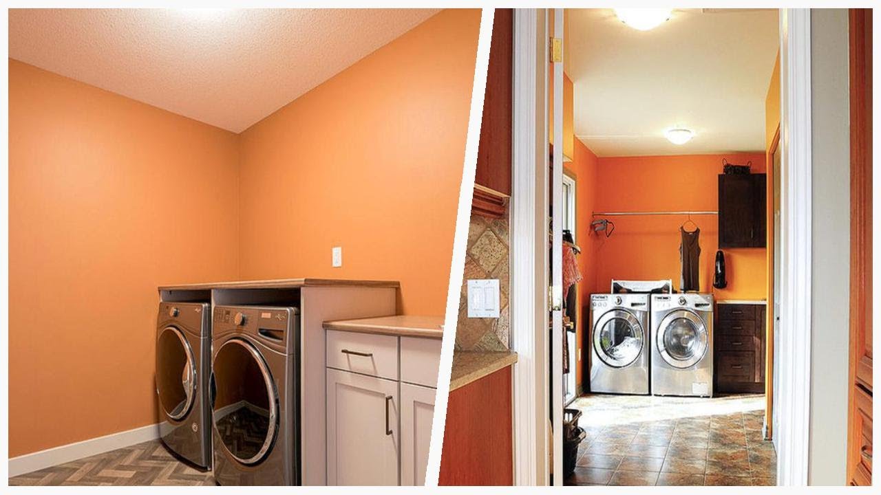 Transform Your Laundry Room with Orange Walls: Tips & Tricks | Designer ...