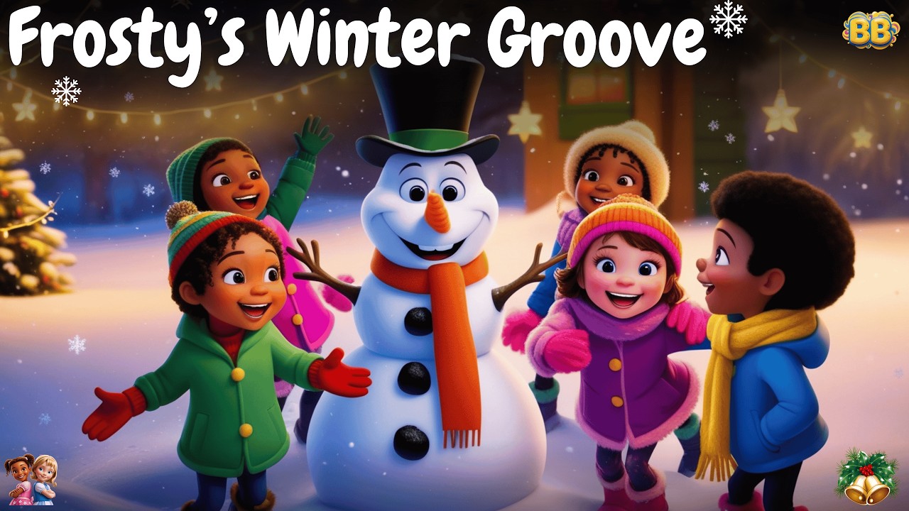 Frosty’s Winter Groove ⛄ ️ A Fun Dance-Off Christmas Song for Kids 🎄 # ...