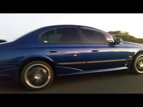 The mighty AU falcon zooming off into the sunset! - YouTube