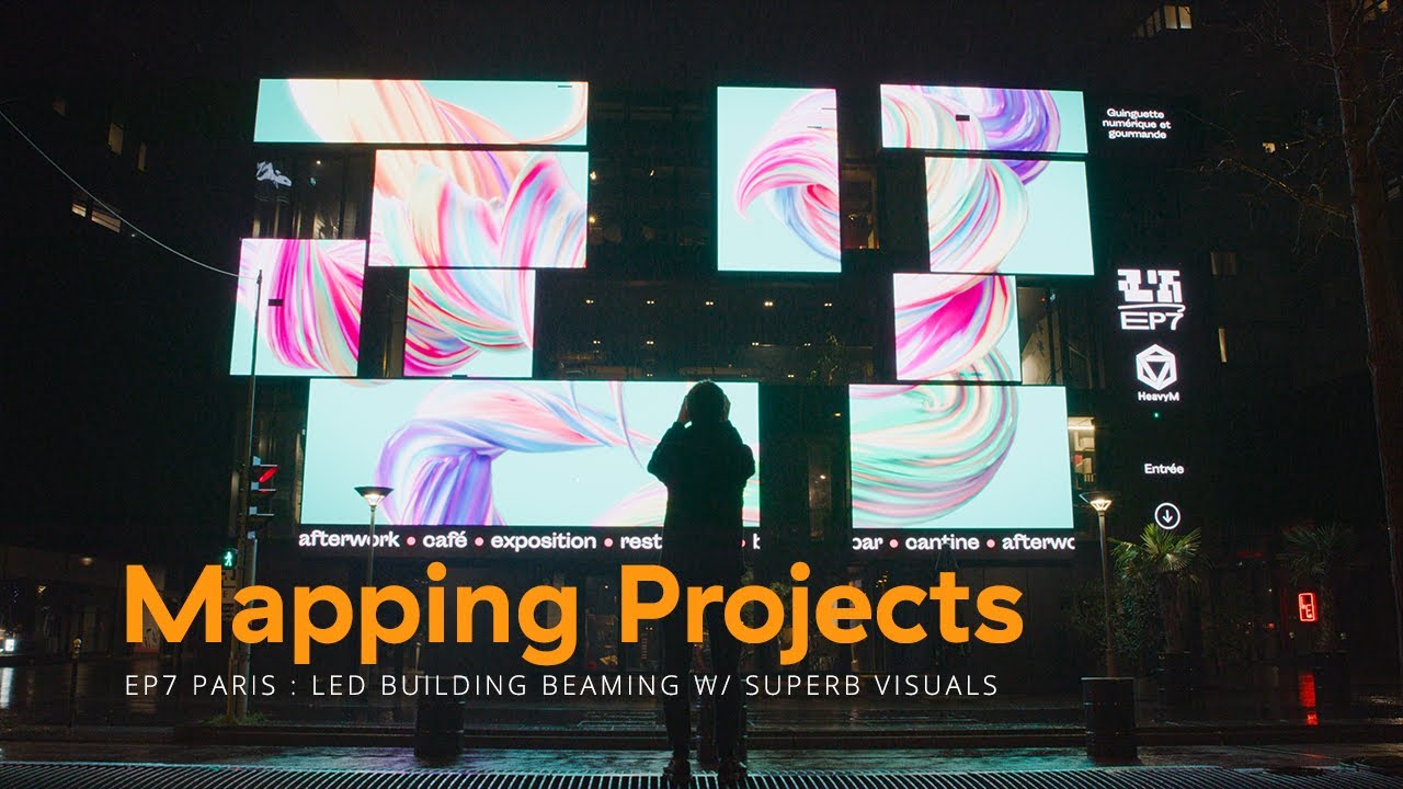 How we Lit an LED Building with Superb Visuals | Mapping Projects ...