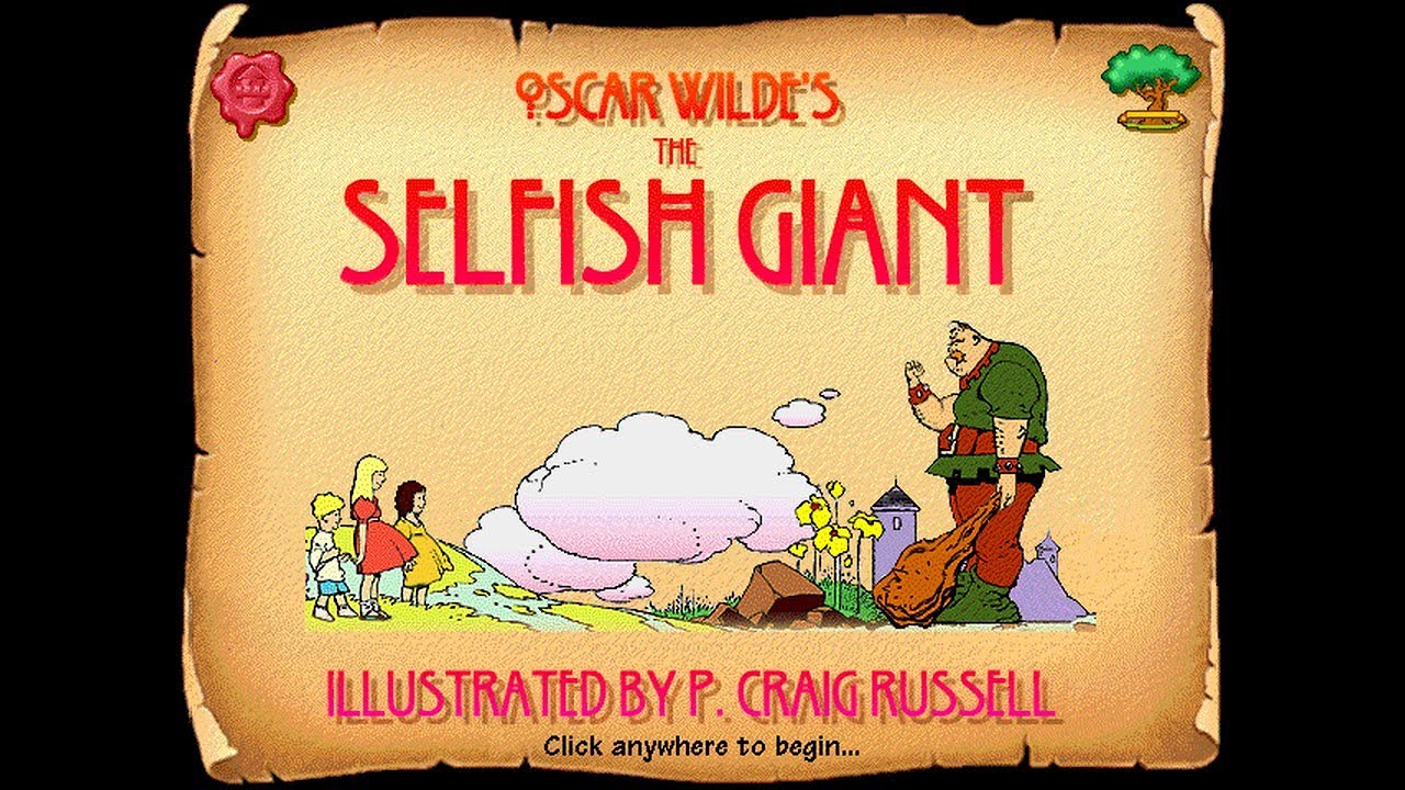 Oscar Wilde's The Selfish Giant (1994), Windows, Gameplay - YouTube