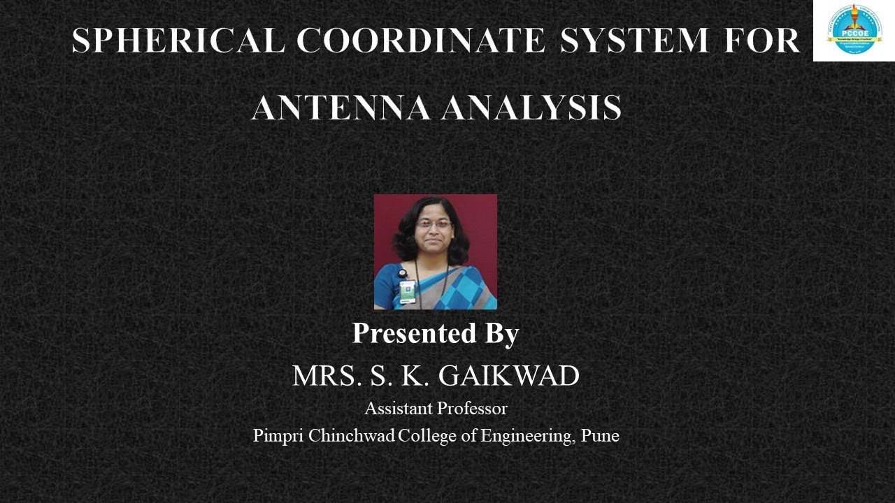 Spherical coordinate system for antenna analysis - YouTube