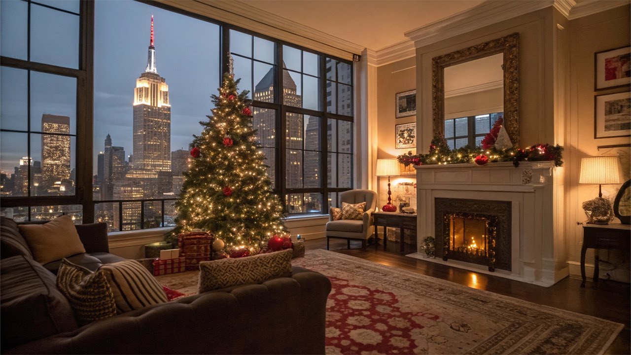 24/7 🌲 CHRISTMAS JAZZ | RELAXING COZY MUSIC 🤩 JAZZ FOR WORK | JAZZ FOR ...