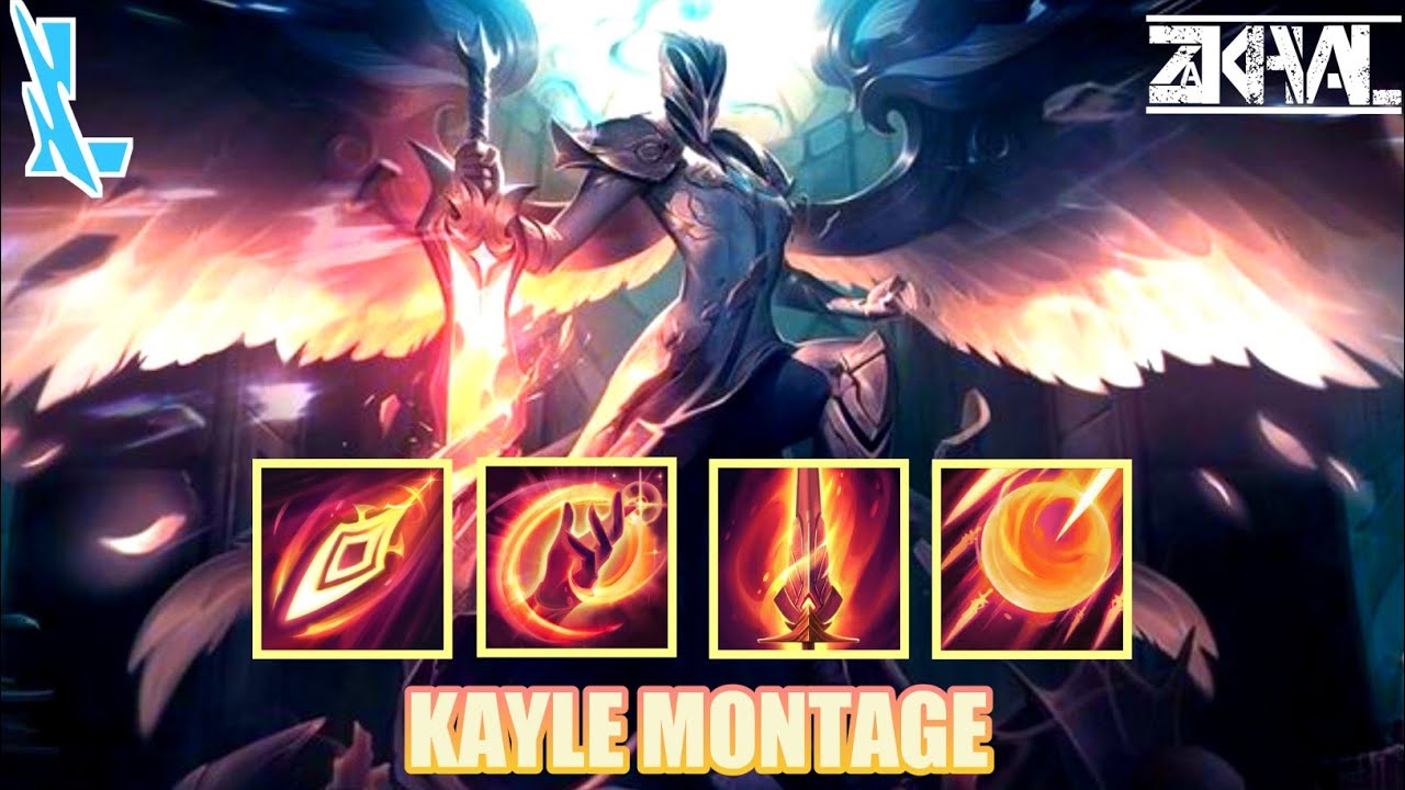 KAYLE MONTAGE - Hybrid Build || Wild Rift - YouTube