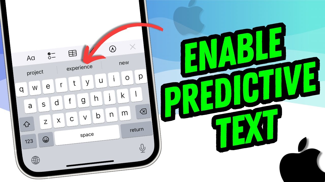 How To Turn ON Predictive Text On iPhone 2026 - YouTube