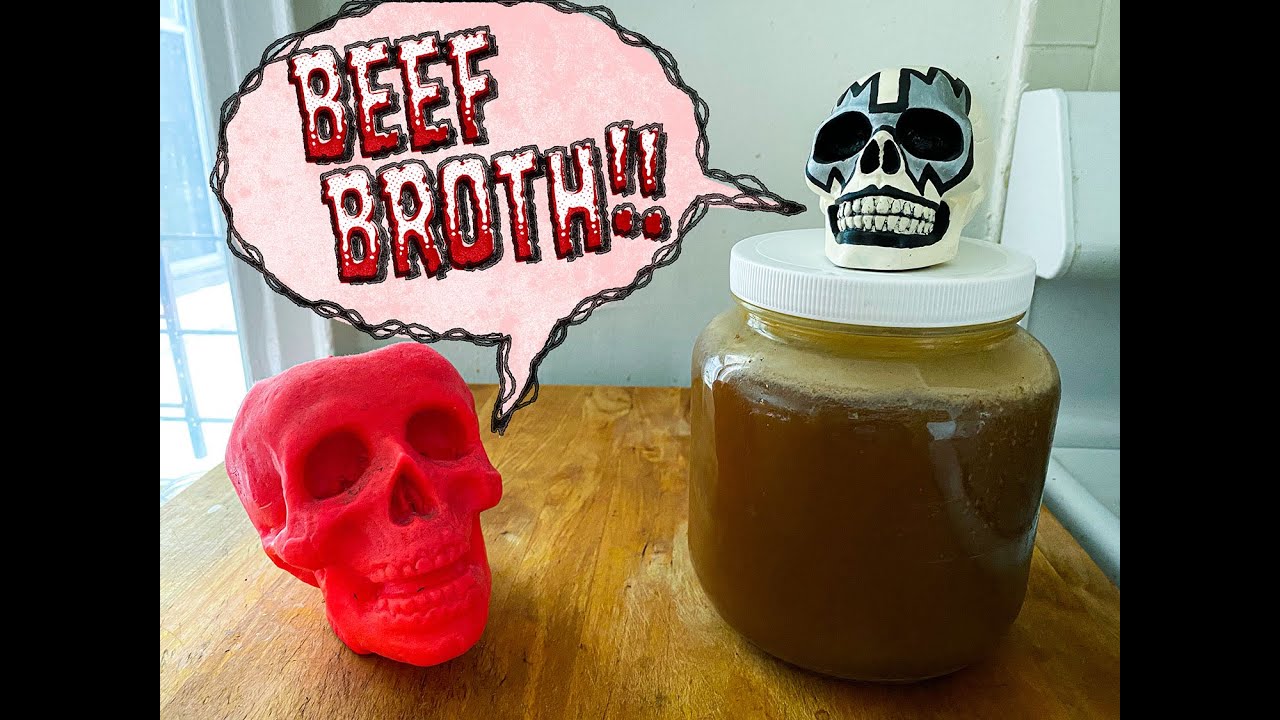 Cooking is Coping: Beef Broth Recipe - YouTube