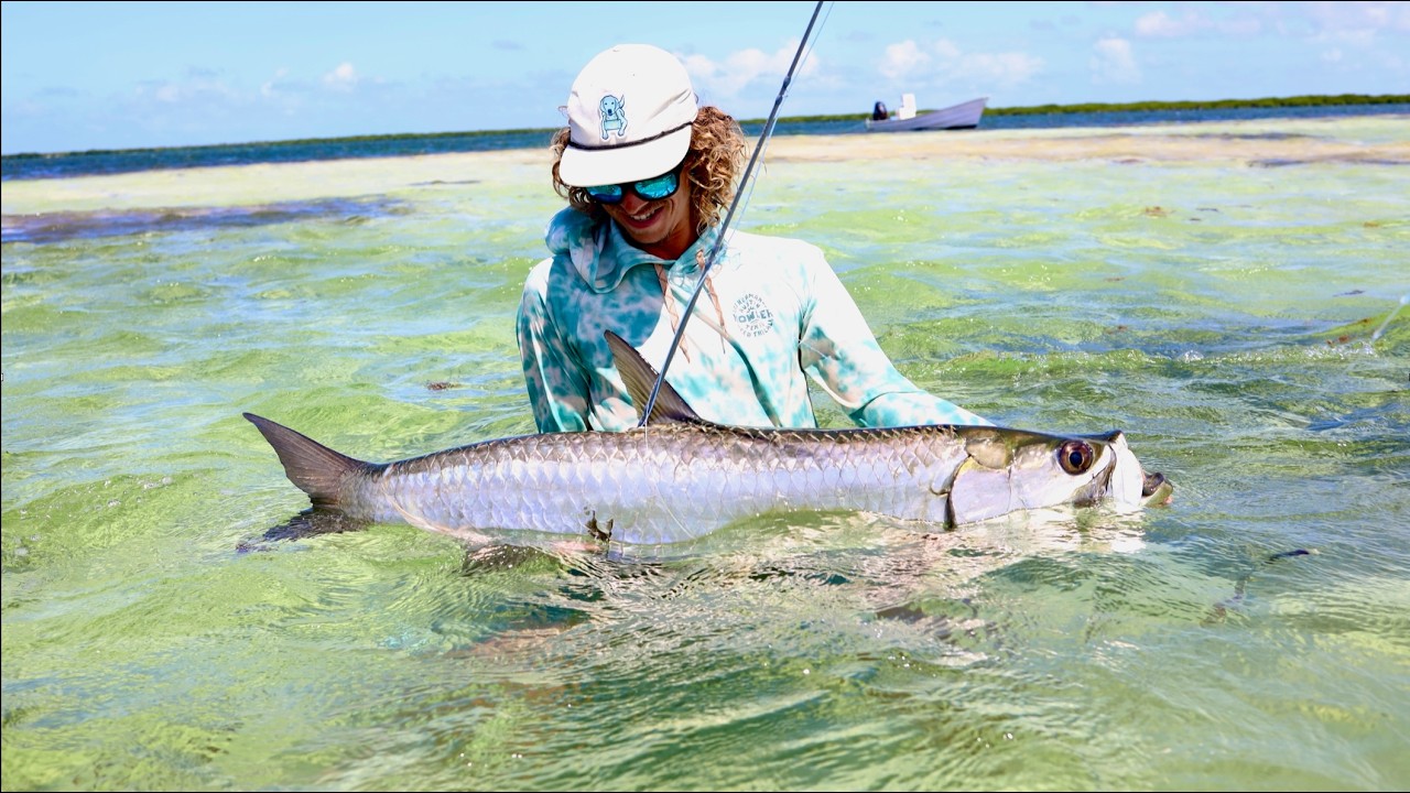 Pt 3: Fly Fishing for Bonefish & Tarpon in Remote Caribbean - YouTube