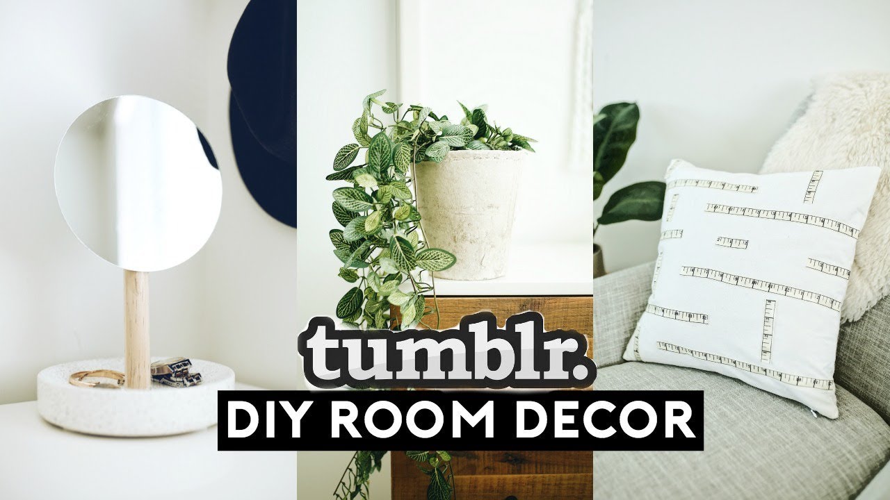 DIY ROOM DECOR! EASY + CHEAP (TUMBLR INSPIRED) 2018 | Nastazsa - YouTube