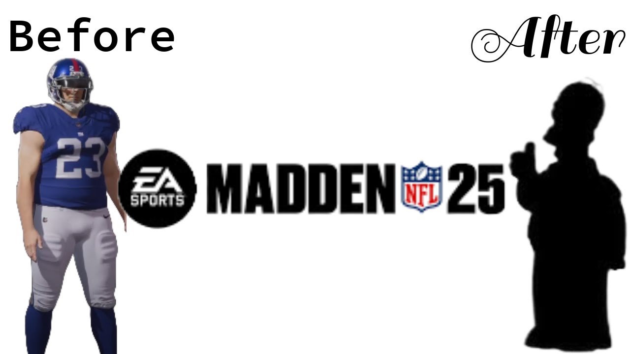 *Full* Homer Simpson Drip Up In Madden 25 - YouTube