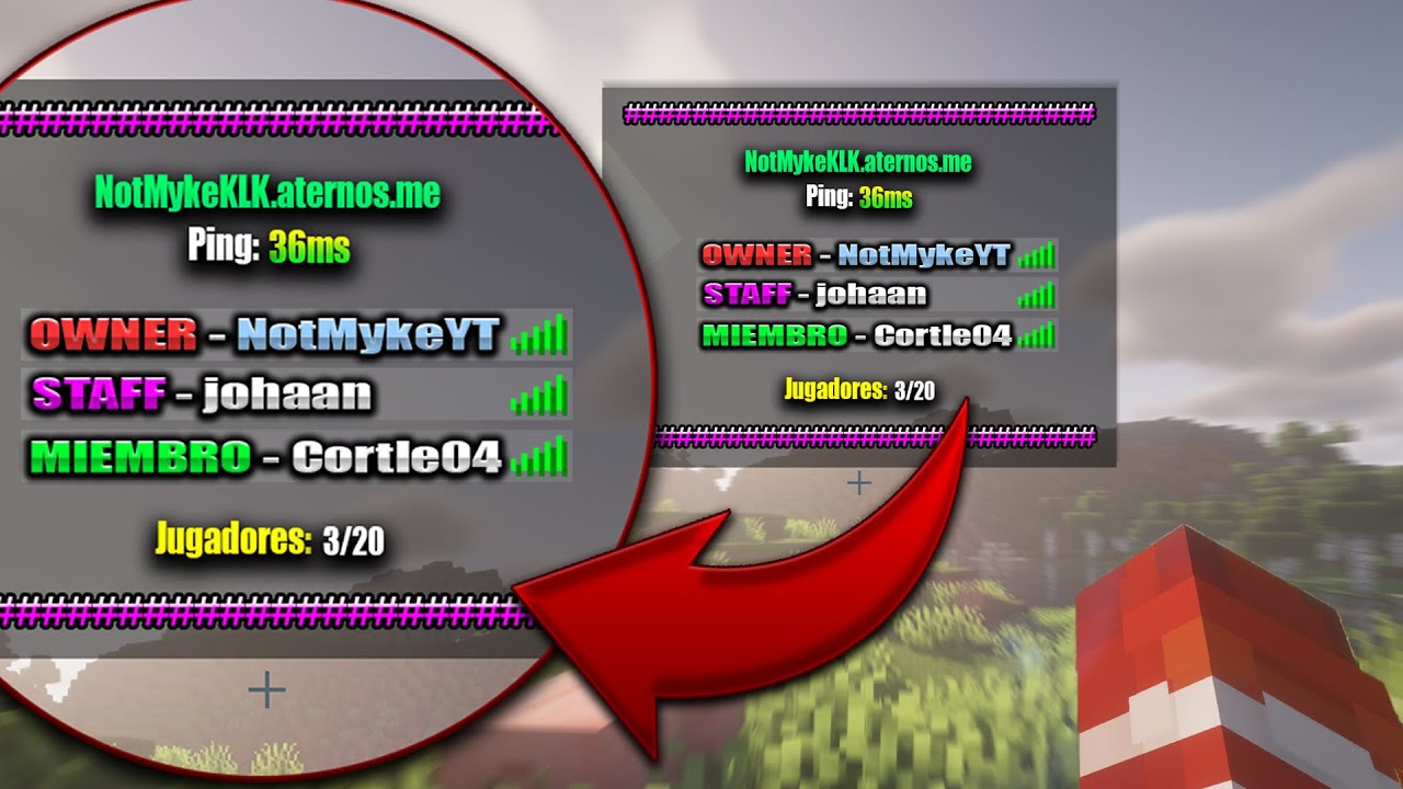 Como PONER rangos en el TABULADOR en tu SERVIDOR de Minecraft 1.18.2 en ...