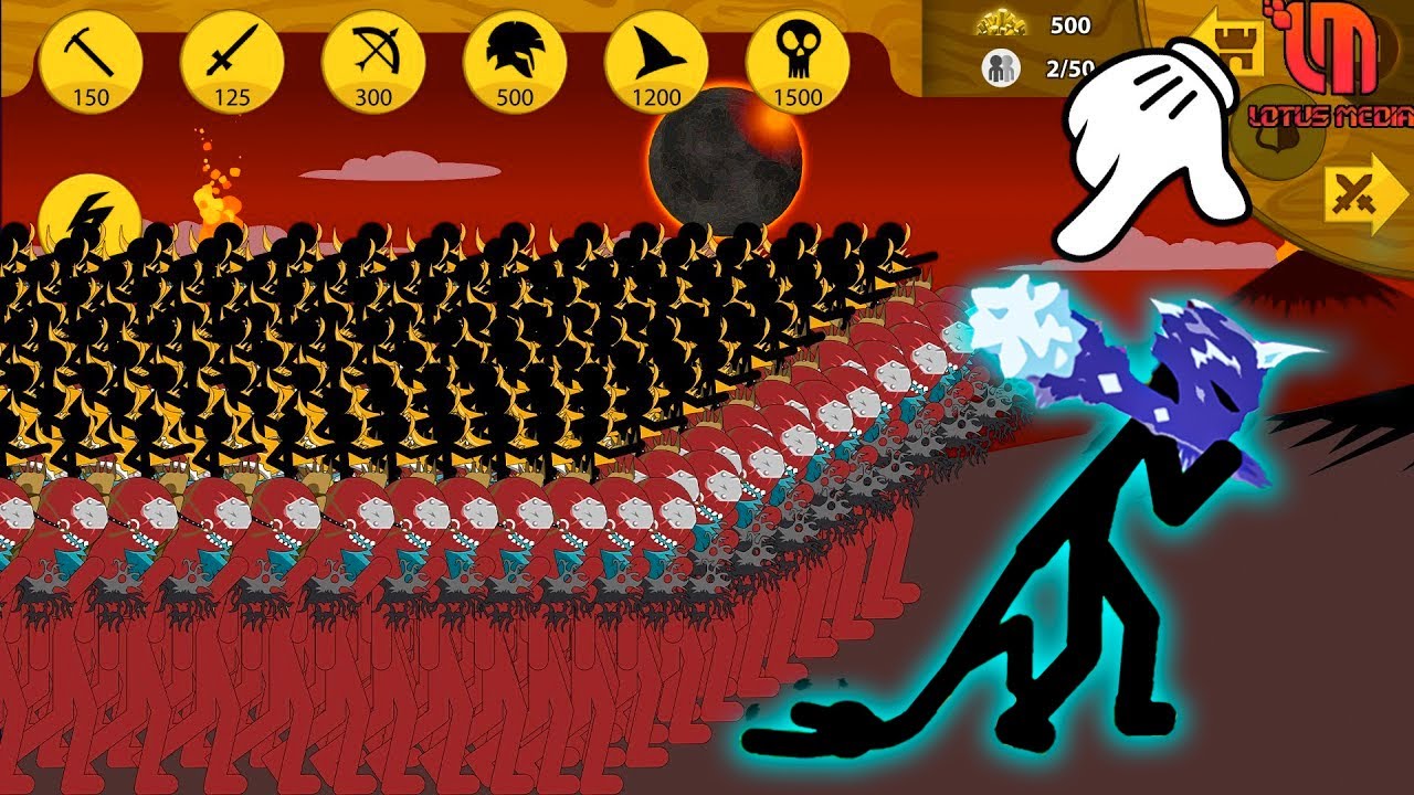 Stick War Legacy | ULTIMATE POWER OF ARMY KAI RIDER IN EPIC BATTLE ...