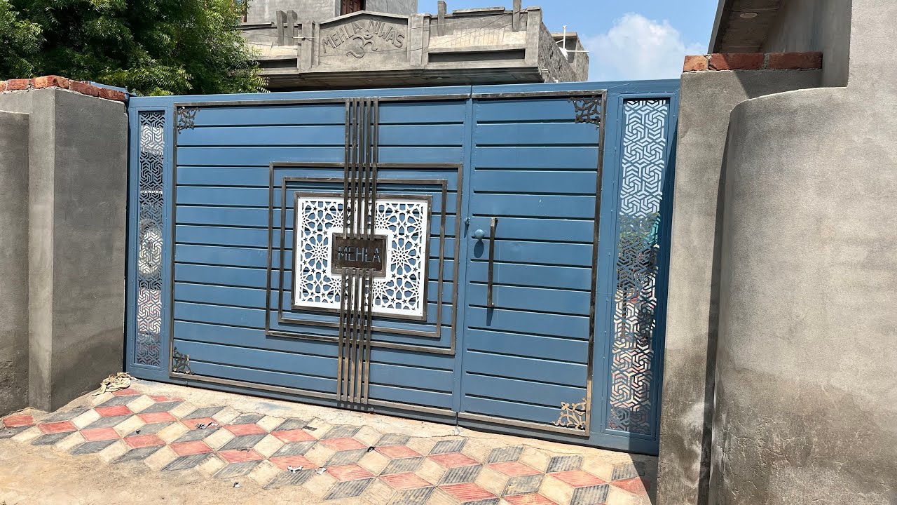 ACP sheet. Iron gate acp sheet design. आयरन गेट Acp पर सेंट कैसे लगाए ...