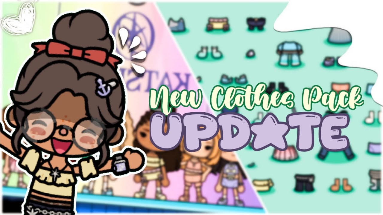 New clothes pack + katseye collaboration 🎀 #tocaboca #tocalifeworld ...