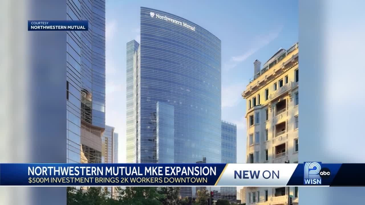 Northwestern Mutual to invest $500M in Milwaukee downtown - YouTube