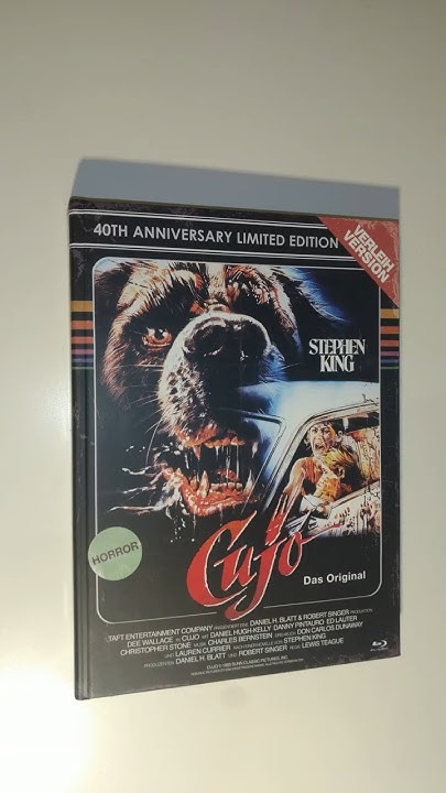 Cujo - Director's Cut & Kinofassung (Limited Mediabook Edition - Cover ...