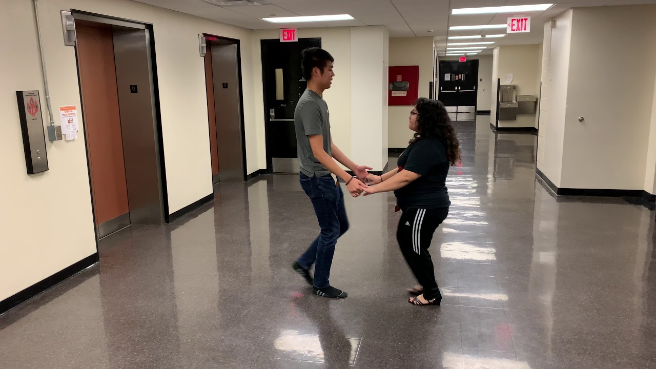 Mini Lesson 11/15/19 - Salsa - Double Matador Cross-Body Lead - YouTube