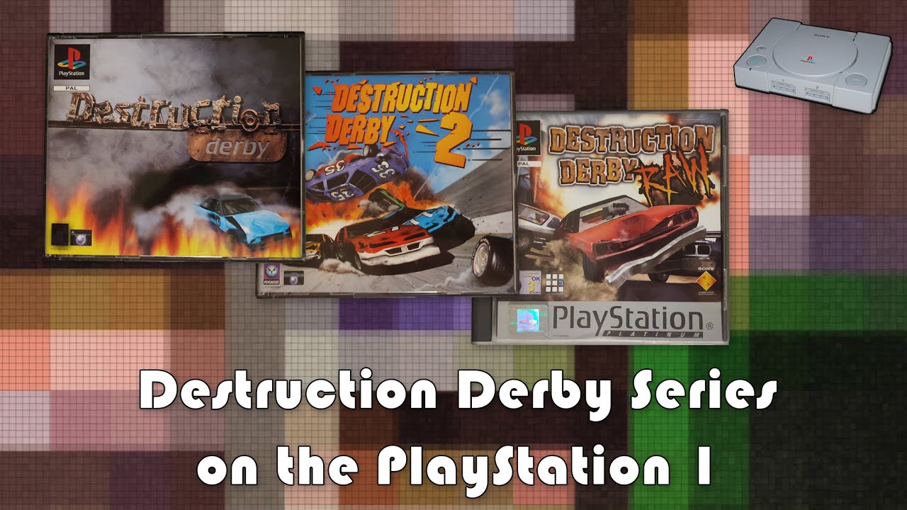 Destruction Derby Series on the Playstation 1 - YouTube